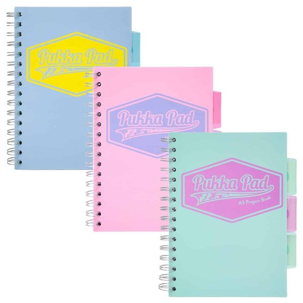 Pukka Pad Pastels Range A5 Project Book - Harrisons Direct