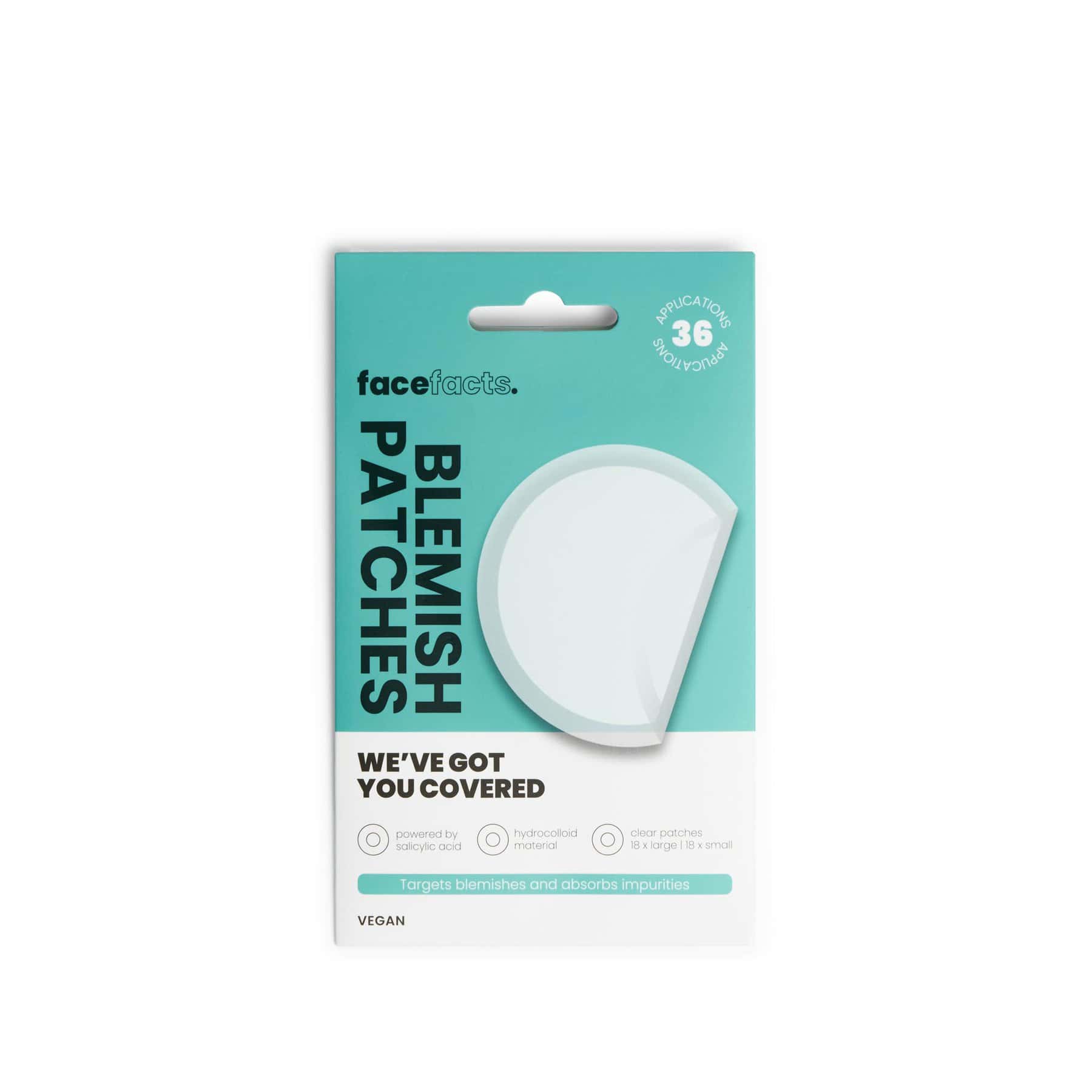 Face Facts Blemish Patches Clear & Round 36's - Harrisons Direct